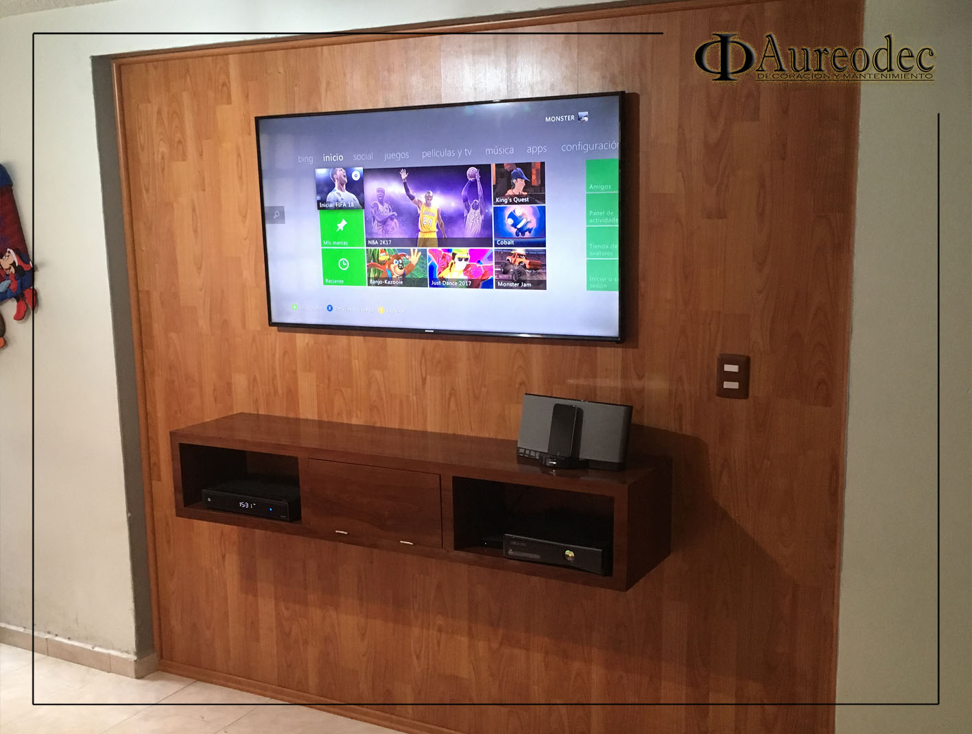AureoDec | Duela laminada en Muro